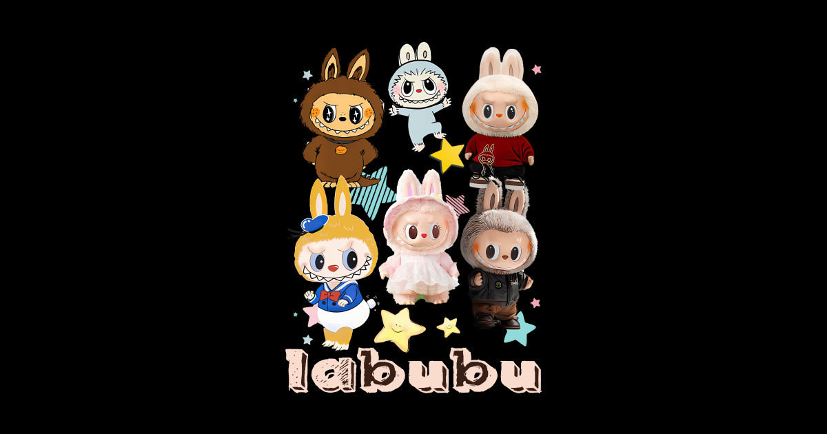 Funny Labubu Cute Labubu The Monsters Meme Girls Women Kids - Labubu ...