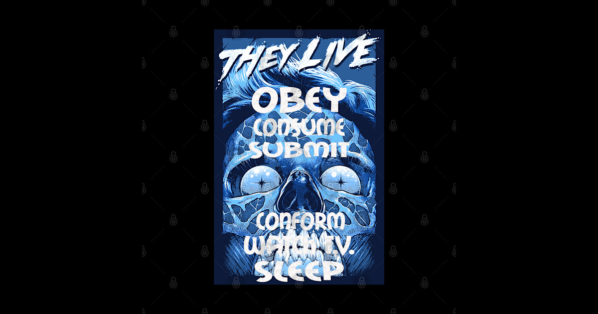 they live - They Live - Sticker | TeePublic