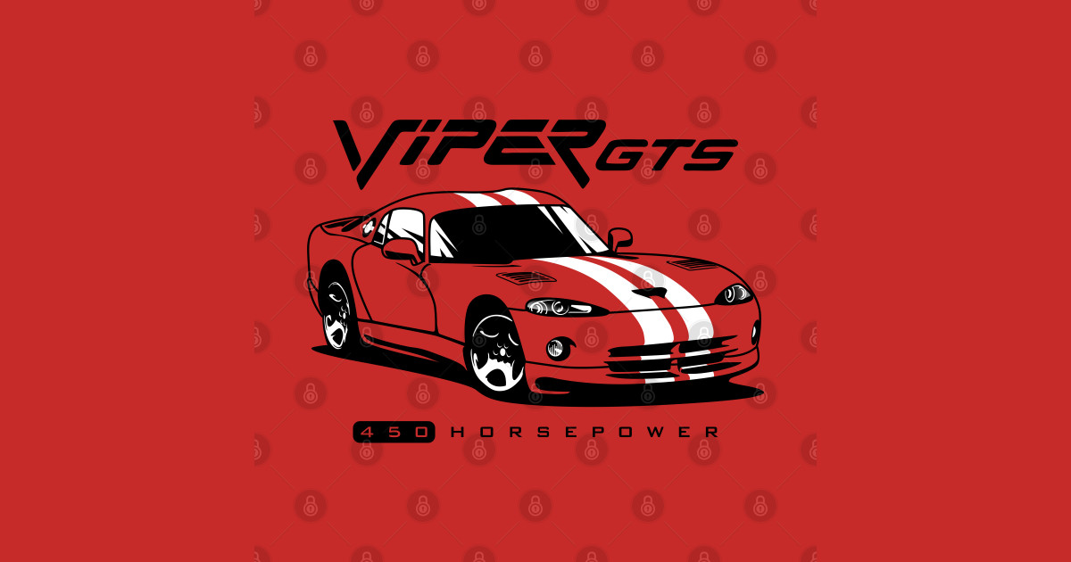 Dodge Viper GTS - Car - T-Shirt | TeePublic