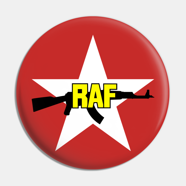 Mod.6 RAF Red Army Faction - Raf Red Army Faction - Pin | TeePublic