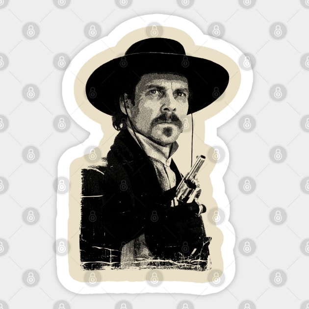 doc holiday val kilmer - Doc Holiday - Sticker | TeePublic