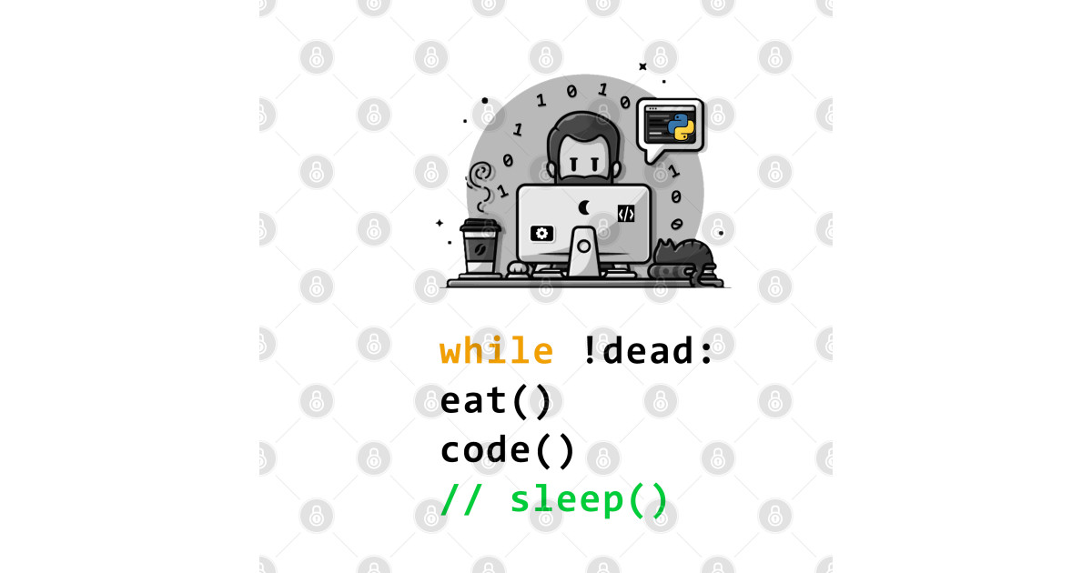 Algorithm For Python Developer Python Programmer T Shirt Teepublic