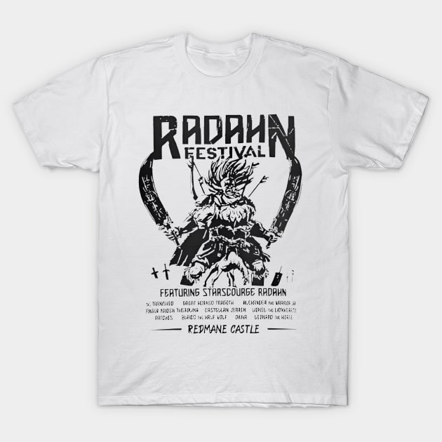 Radahn Elden Ring - Elden Ring Radahn Festival - T-Shirt | TeePublic