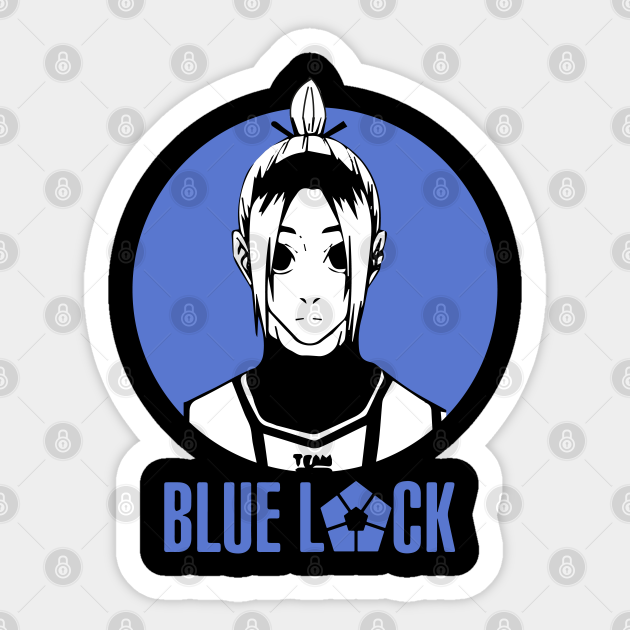gagamaru gin - Blue Lock - Sticker | TeePublic