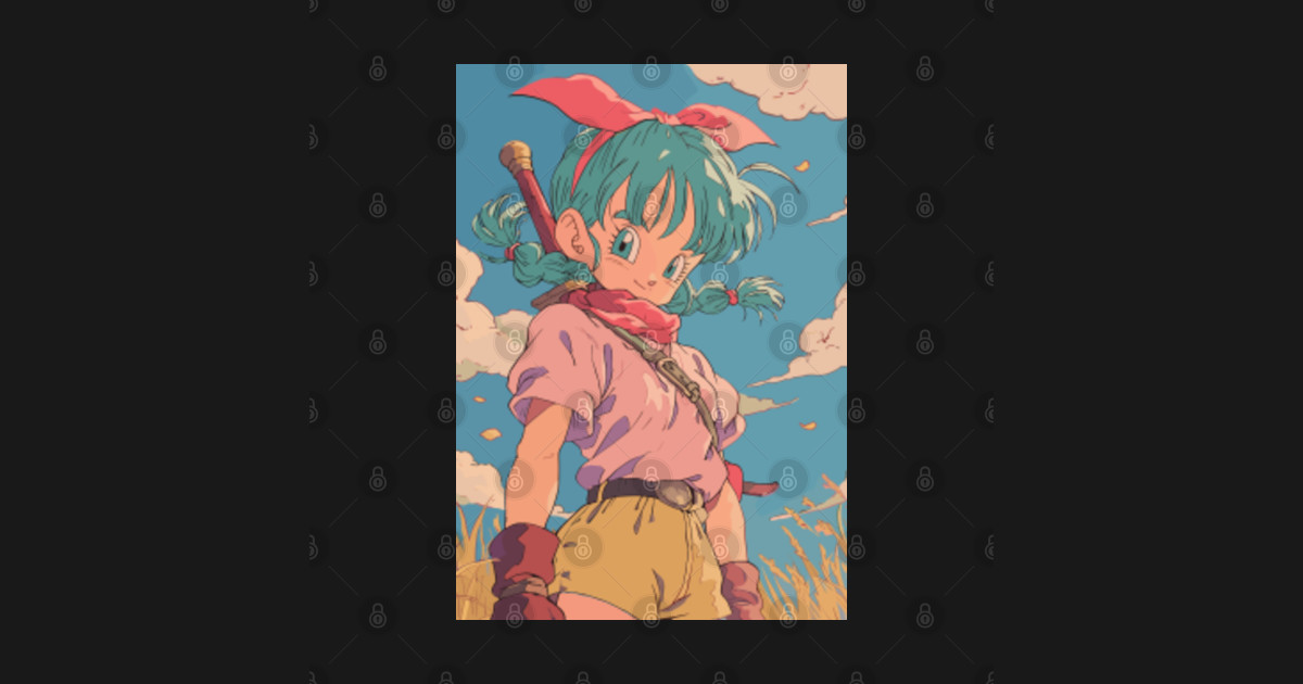 Bulma Fanart - Bulma - T-Shirt | TeePublic