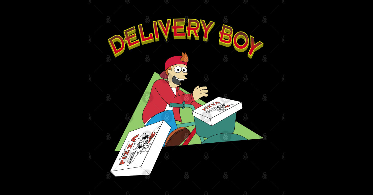 Delivery Boy - Delivery Boy - Sticker | TeePublic