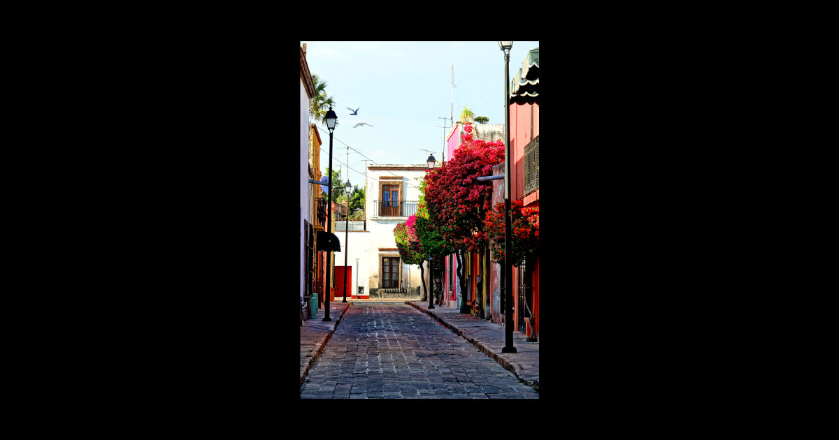 Ruelle de Queretaro, Mexique - Ruelle - Sticker | TeePublic