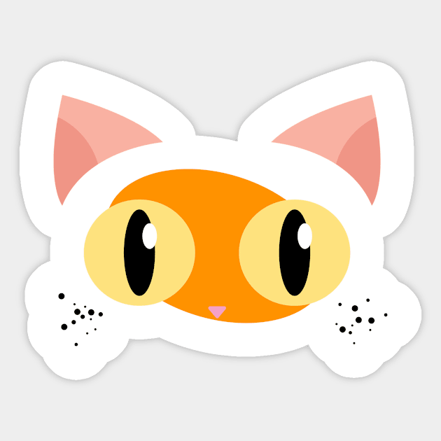 Chester the Cat - Cat - Sticker | TeePublic