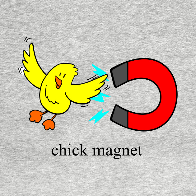 Chick Magnet - Chick - T-Shirt | TeePublic