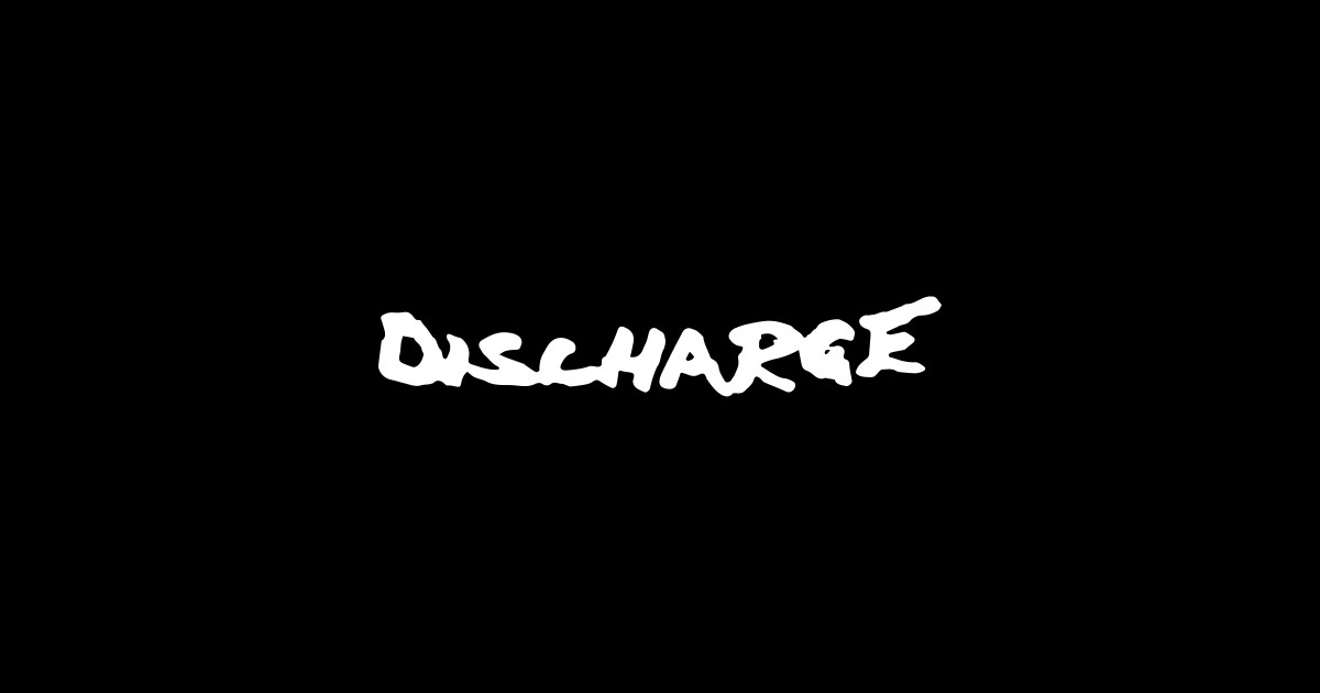 Discharge - Discharge - Sticker | TeePublic