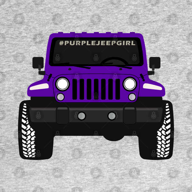 Purple [JEEP] - Wrangler - Crewneck Sweatshirt | TeePublic