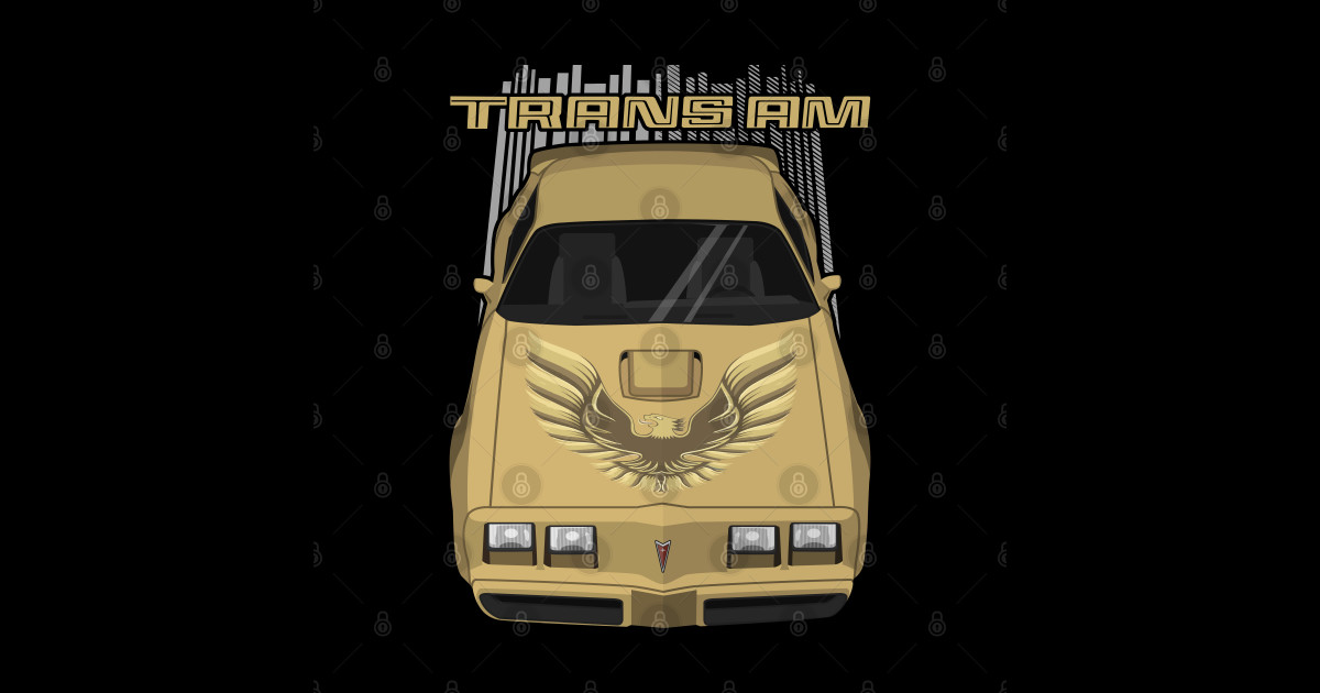 Firebird Trans Am 79-81 - gold - 1981 Trans Am - Sticker | TeePublic