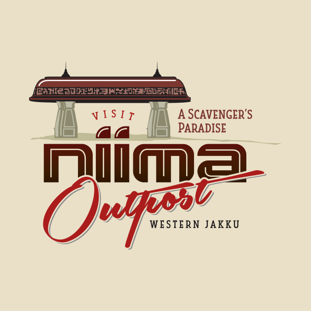 Niima Outpost - Star Wars - T-Shirt | TeePublic
