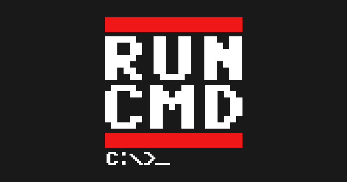 Run CMD - Commandprompt - T-Shirt | TeePublic