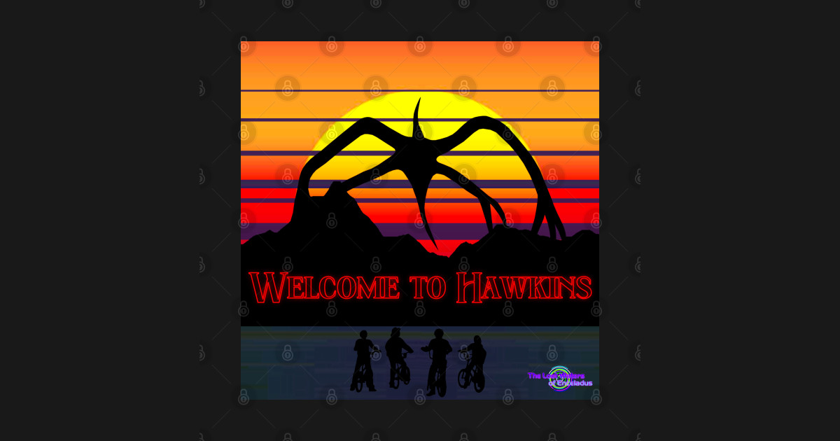 Welcome to Hawkins Sun - Science Fiction - T-Shirt | TeePublic