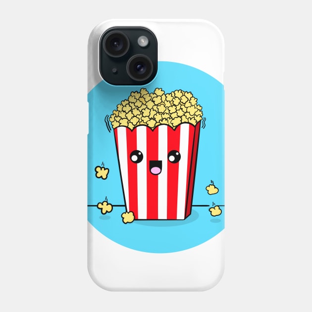 Cute Popcorn - Cute - Phone Case | TeePublic
