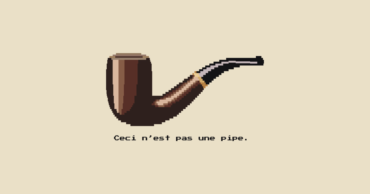 This is not a pipe - rene magritte - Surrealism - T-Shirt | TeePublic