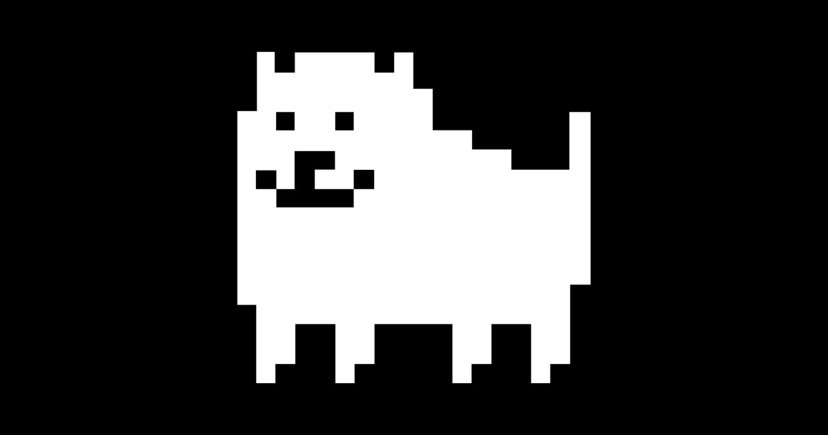 Undertale Annoying Dog - Undertale - Magnet | TeePublic