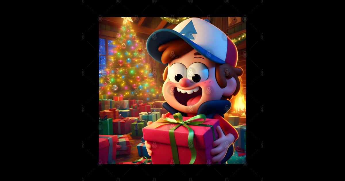 Unveiling Enigmatic Holiday Magic: Gravity Falls Christmas Art for ...