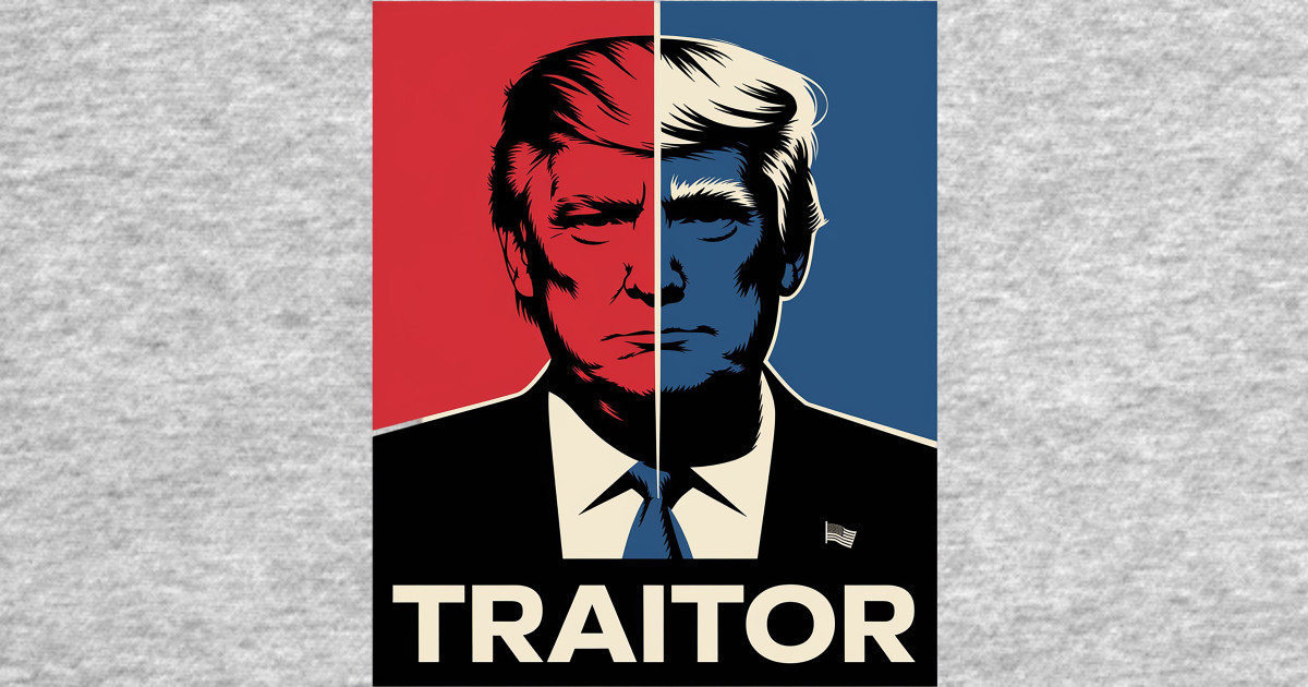 Mens Anti-Trump Traitor - Mens Anti Trump Traitor - Baseball T-Shirt ...