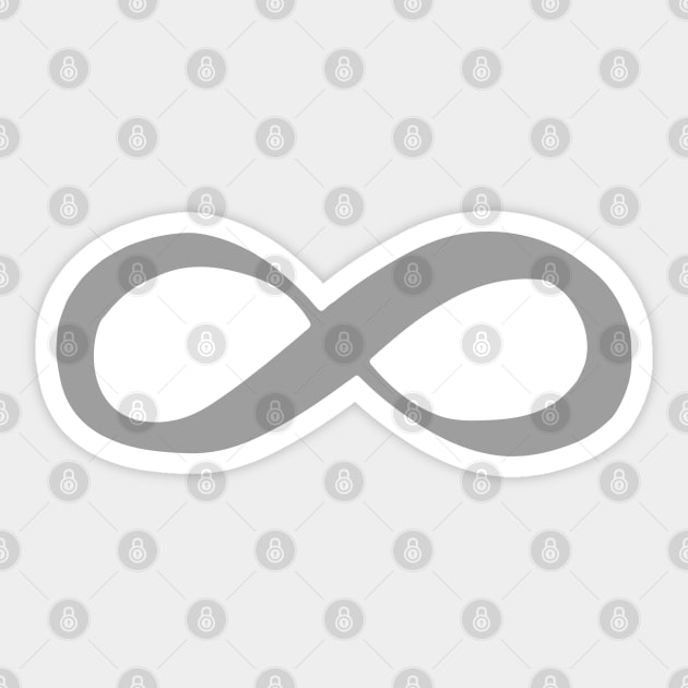 Infinity - Infinitydesign - Sticker | TeePublic