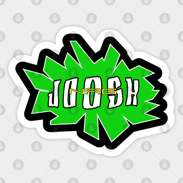 Josh Futterman Joosh NRG - Future Man - Sticker | TeePublic