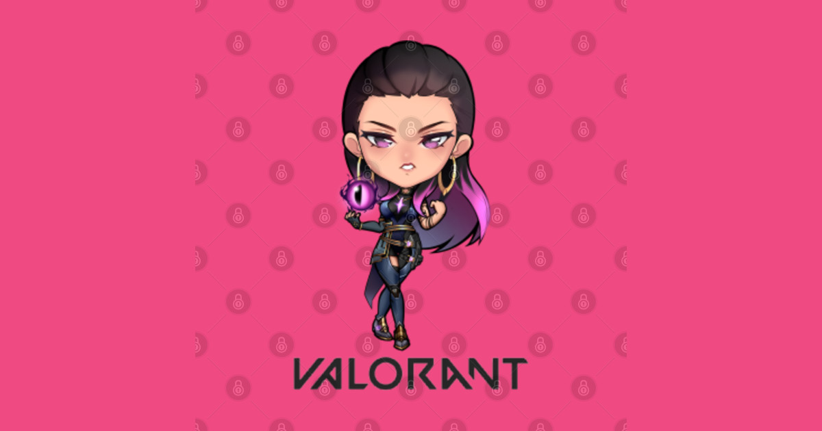 Valorant Chibi - Reyna - Valorant - T-Shirt | TeePublic