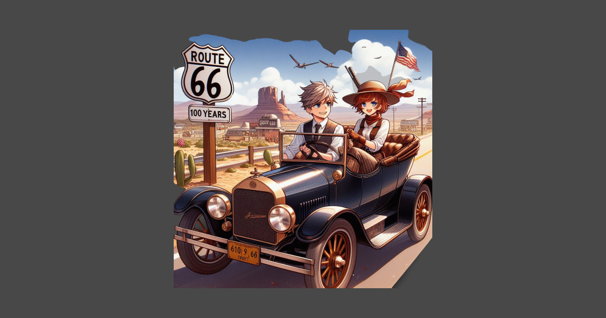 Route 66 Model T Bonnie & Clyde Centennial - Route 66 Centennial Ford ...