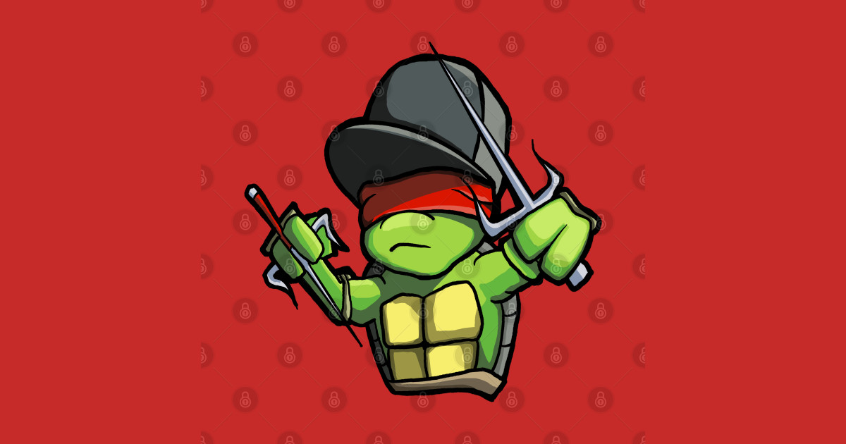 Raph! (Front/Back Design Shirt!) - Ninja Turtles - T-Shirt | TeePublic