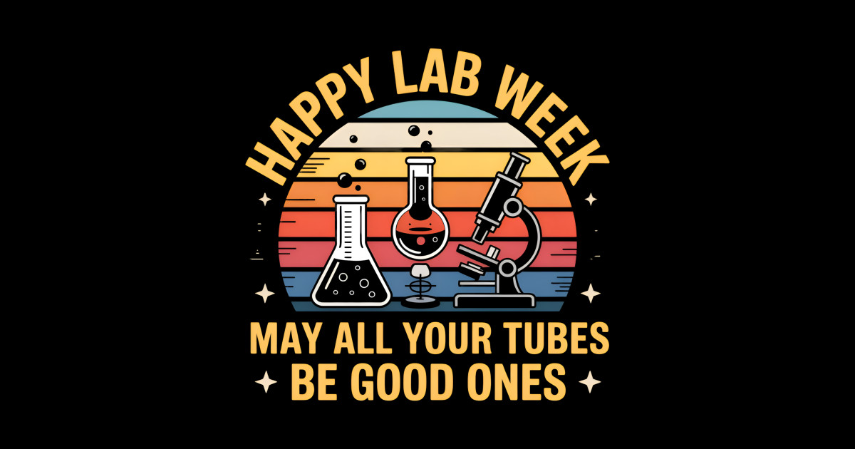 Happy Lab Week 2025 May All Your Tubes Be Good Ones Lab Week - Lab Week ...