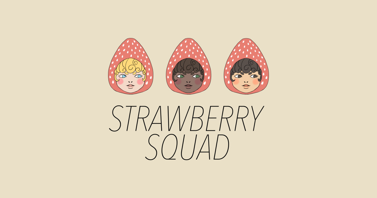 Strawberry Squad - Strawberry - T-Shirt | TeePublic