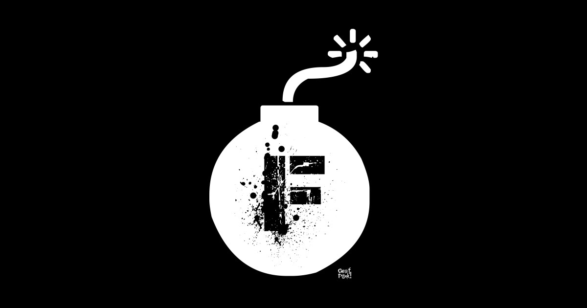 F BOMB - Rude - Sticker | TeePublic
