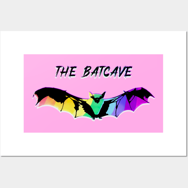The Batcave – Goth and Pride Rainbow Colors - Pride Month - Posters and ...