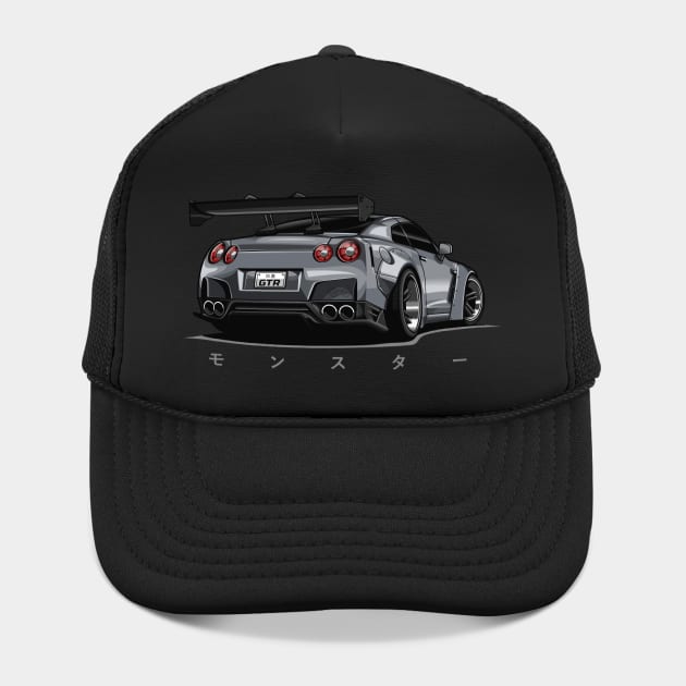 GTR R35 Body Kit (Grey) - Skyline Gtr R35 - Hat | TeePublic