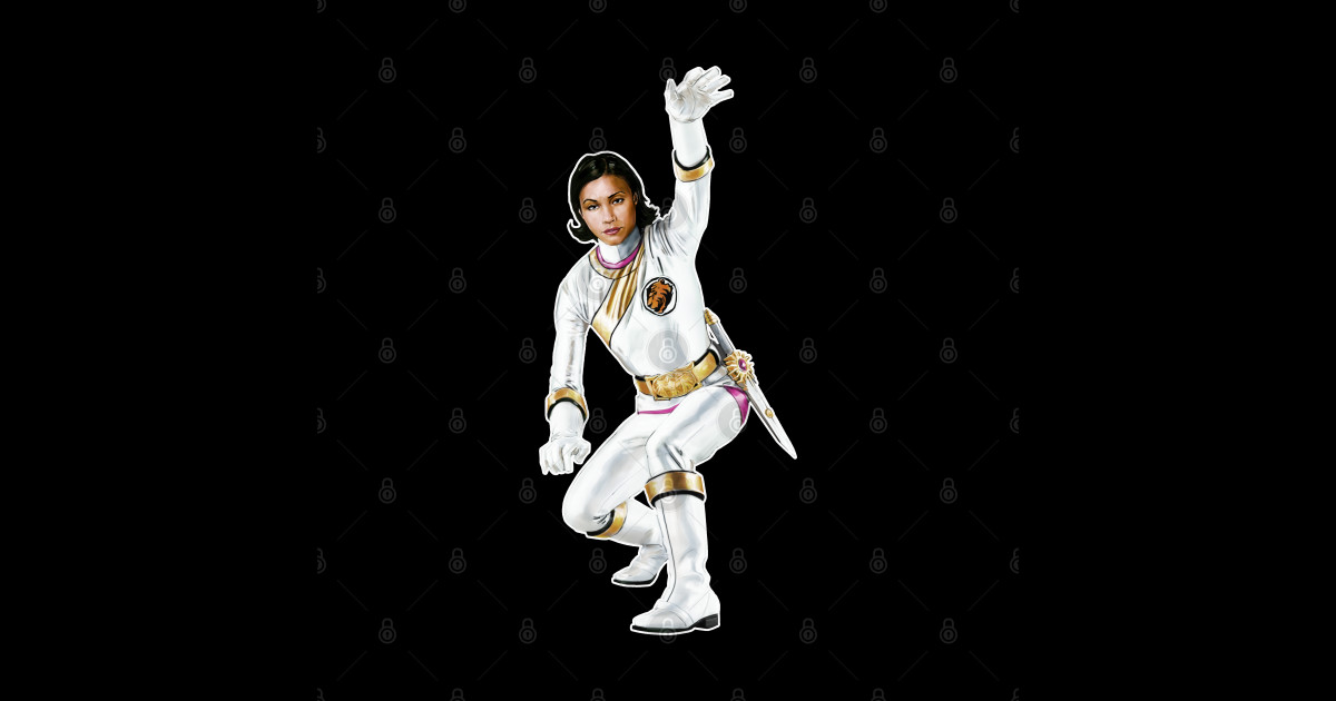 Power Rangers Wild Force White - Power Rangers - Sticker | TeePublic