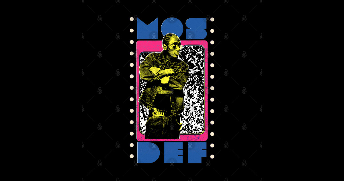 Mos Def ---- Mos Def - Sticker | TeePublic