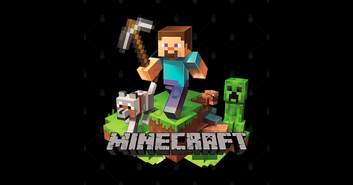 Minecraft Steve Adventure - Minecraft - Sticker | TeePublic