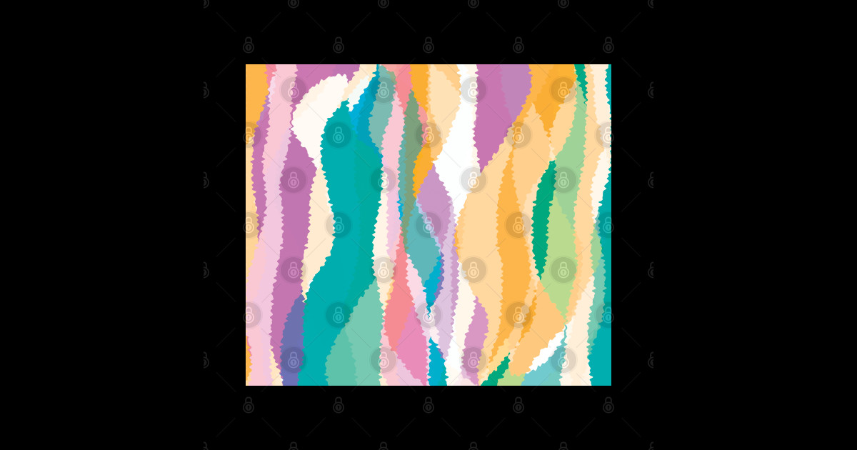 Drips Zoomed 6 - Abstract - Sticker | TeePublic