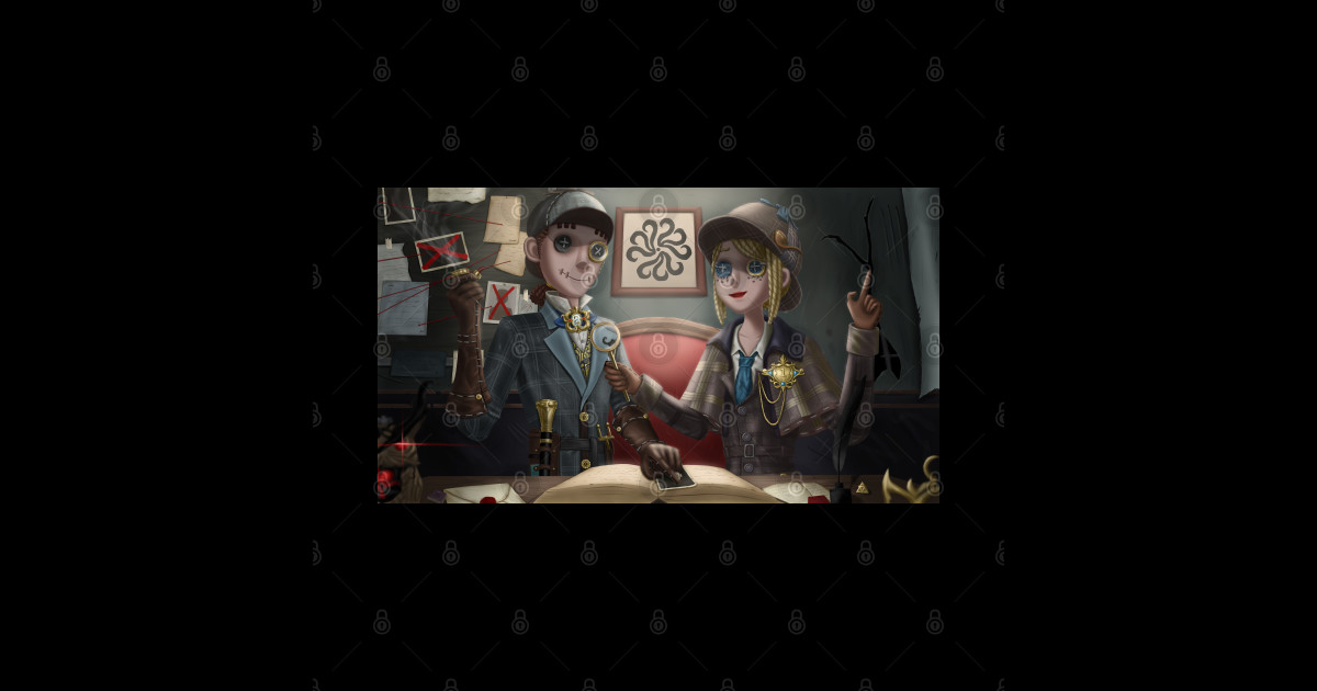 Mr. Inference X Lady Truth (Gardener) - Identity V - Posters and Art ...