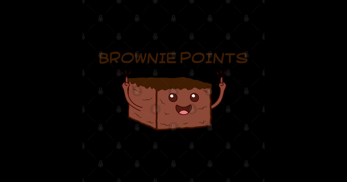 Brownie Points - Brownies - Sticker | TeePublic