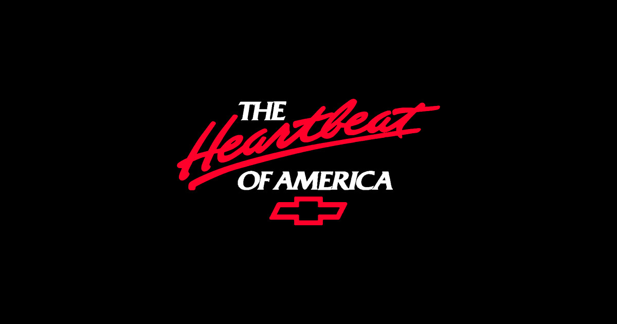 The Heartbeat of America - Dark! - Chevrolet - Magnet | TeePublic
