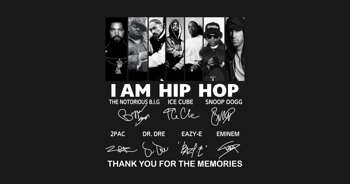 I Am Hip Hop - I Am Hip Hop - T-Shirt | TeePublic