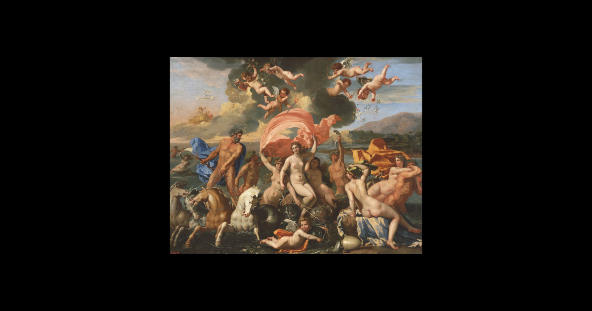 The Birth of Venus by Nicolas Poussin - The Birth Of Venus - T-Shirt ...