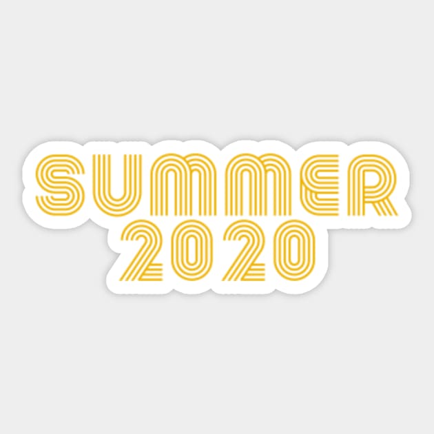 Summer 2020 - 2020 - Sticker | TeePublic