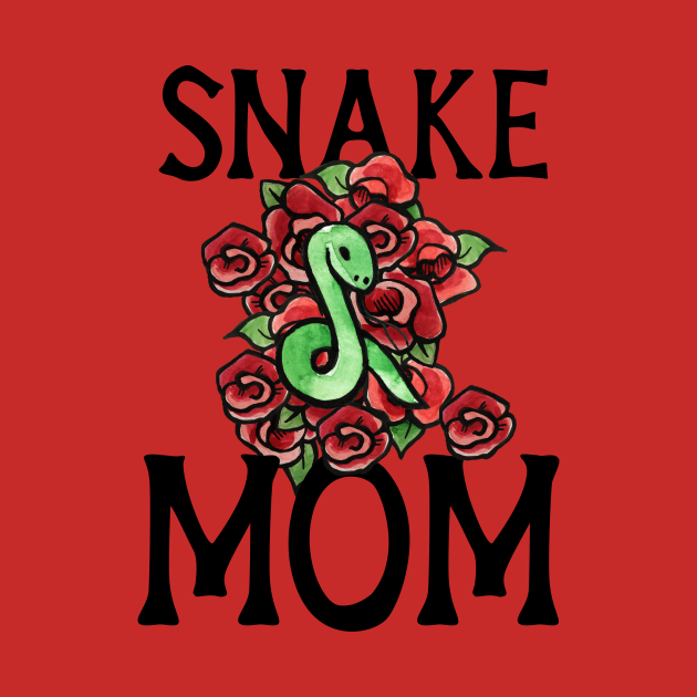 Snake Mom - Snake Mom - T-Shirt | TeePublic