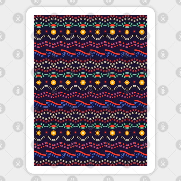 Earth Element Pattern - Pattern - Sticker | TeePublic