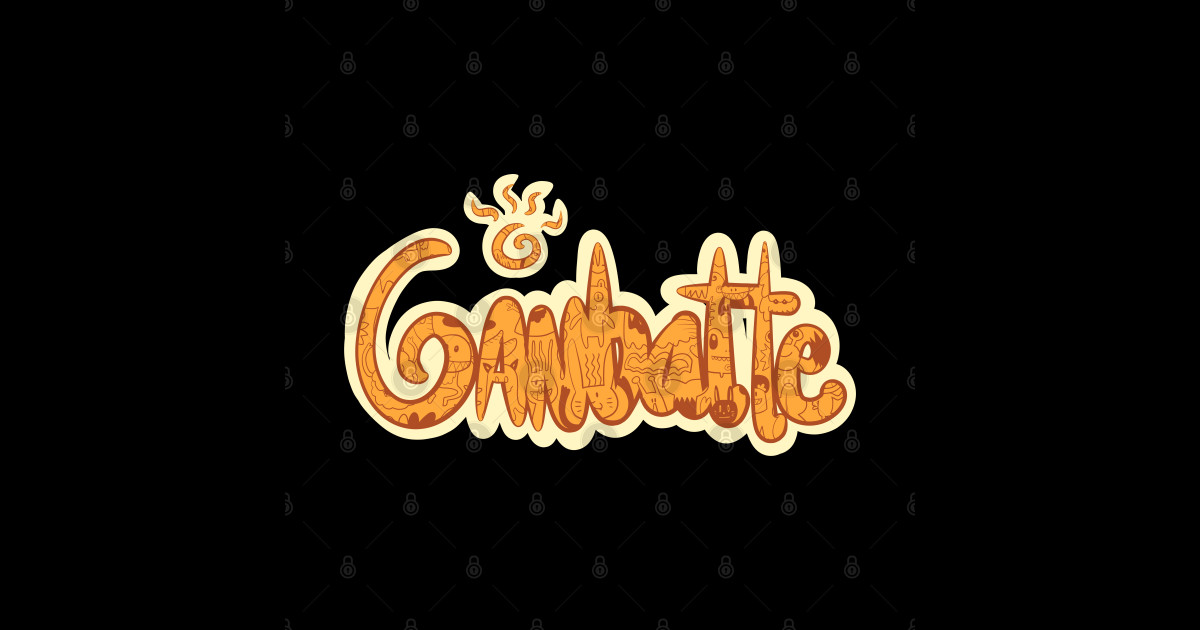 Ganbatte - Ganbatte - Sticker | TeePublic