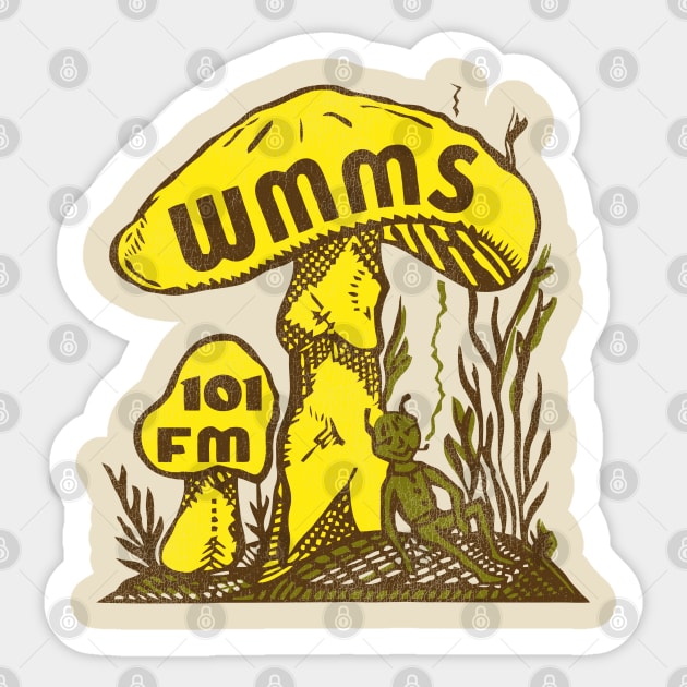 WMMS 101 FM Cleveland Radio - Radio Station - Sticker | TeePublic