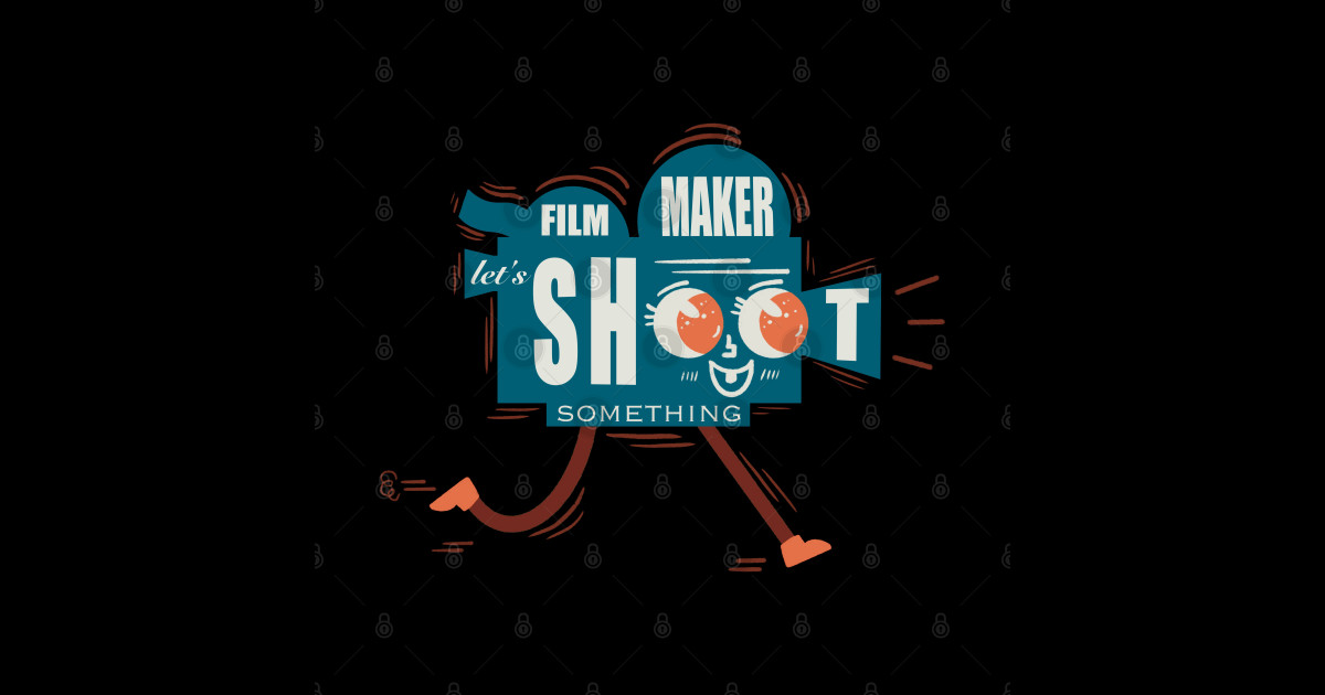 Film Maker - Camera Shutter - Sticker | TeePublic