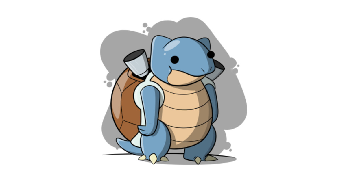 Derpy Blastoise - Blastoise - T-Shirt | TeePublic